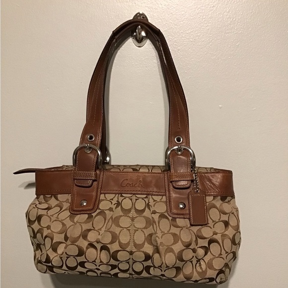 Coach | Bags | Coach Soho Pleated Signature Bag F3742 | Poshmark